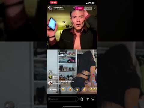 ✅🖐Itsleana TWERK sur le live d’Adlaurent_fit ⚠️✅🖐