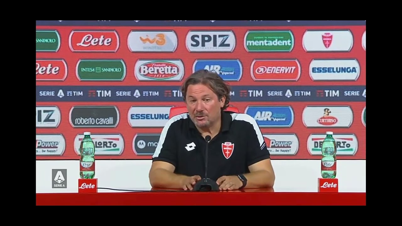 Le domande di #massimocanta a #stroppa post #monzaudinese 1-2 - YouTube