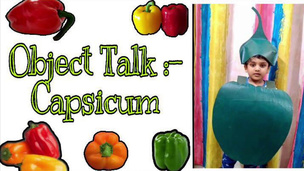 Object Talk- Capsicum - YouTube