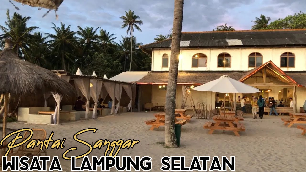 Pantai Sanggar Rekomendasi Wisata di Lampung #lampung # ...