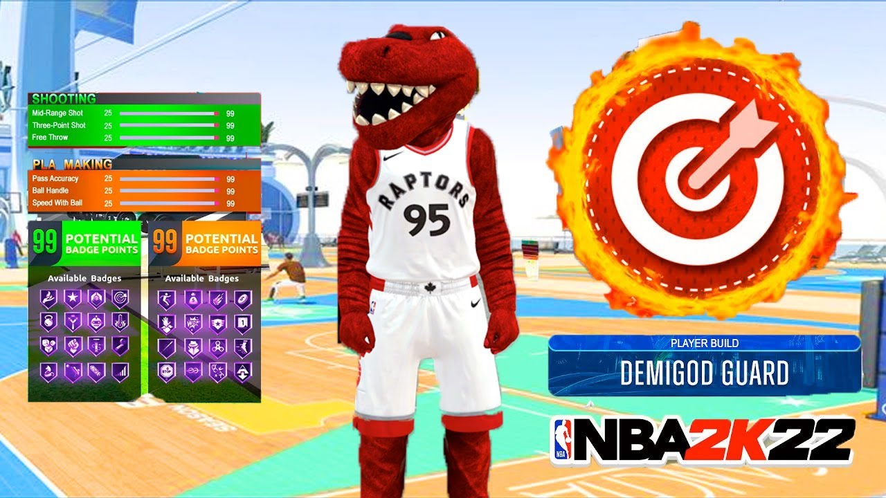 🐻 MASCOT TYNDIE is UNSTOPPABLE! BEST MASCOT IN NBA 2K22! - YouTube