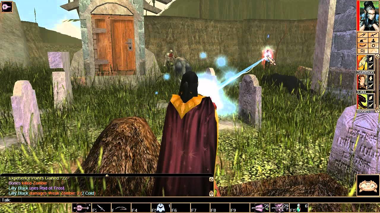 Let's Play Neverwinter Nights 070 Great Graveyard - YouTube