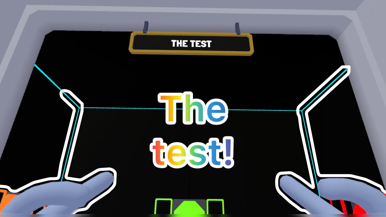 Playing THE TEST in yeeps hide and seek - YouTube