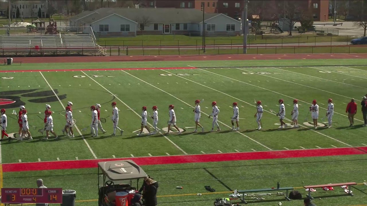 Geneva vs Canandaigua Academy High School Boys' Varsity Lacrosse - YouTube