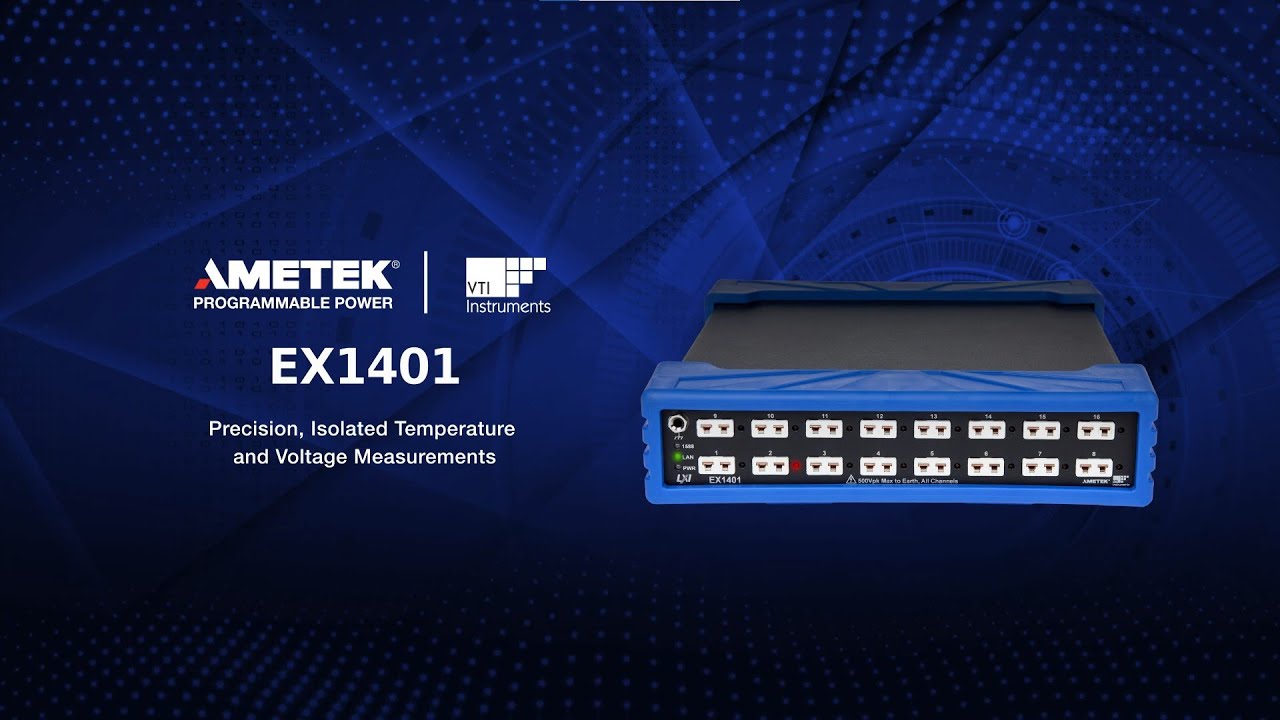 VTI Instruments Product Spotlight: EX1401 - YouTube
