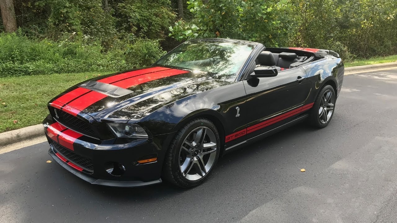 Shelby GT500 Convertible Test Drive and Review! - YouTube