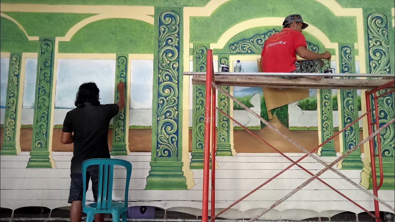 Proses pembuatan Tonil/geber kethoprak PAMETRI BUDOYO TLOGOWATU - YouTube