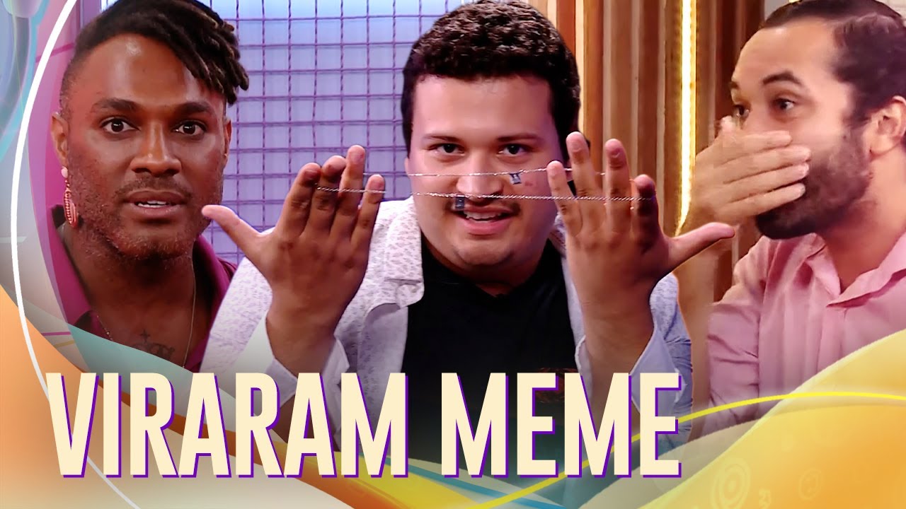 OS MEMES DO BATE-PAPO: O CHOQUE DO GIL, VICTOR HUGO COM O ESCAPULÁRIO E ...