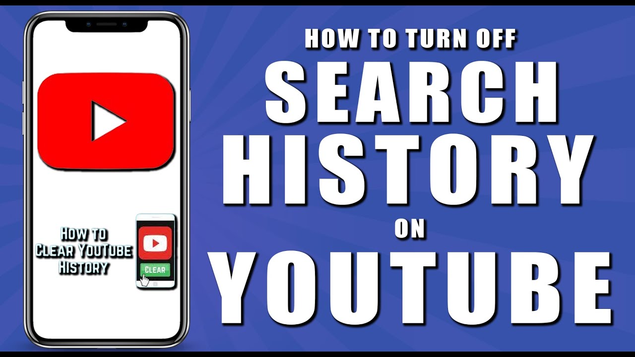 How to turn off search history on youtube (2024) - YouTube