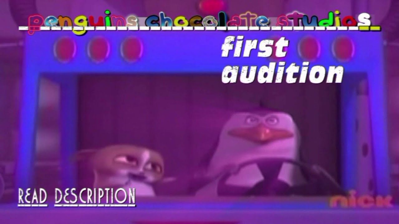 penguins choco late studios audition - YouTube