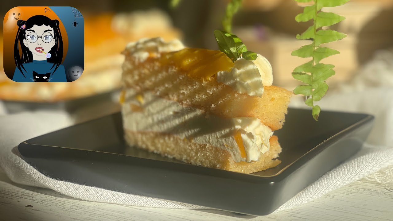 "JUST PEACHY" Transform an ordinary sponge cake into a perfect DESSERT ...