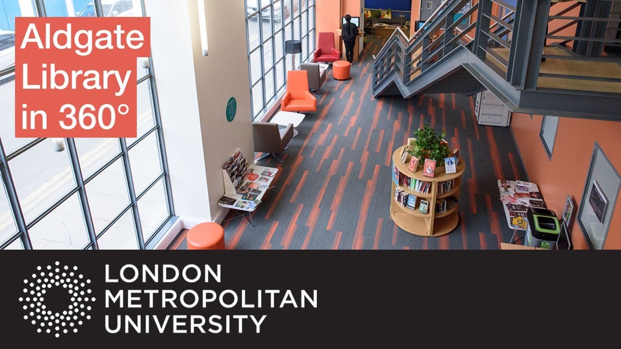 Aldgate Library in 360° - YouTube
