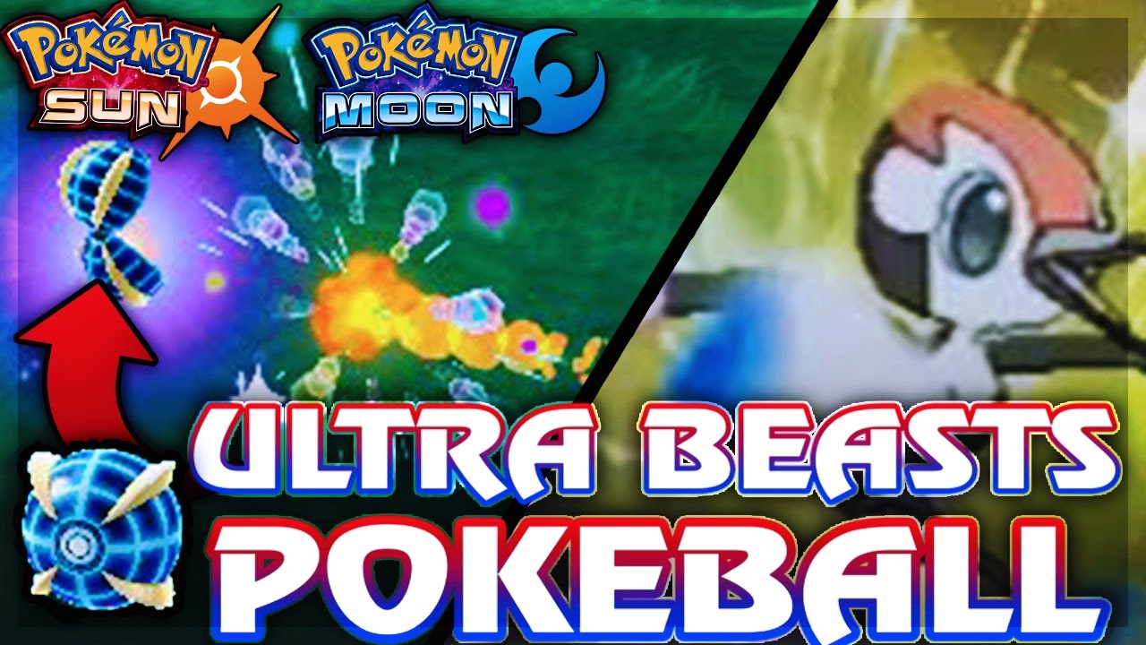 POKEMON SUN & MOON NEWS! NEW ULTRA BEAST POKEBALL! ALL HMs REMOVED ...