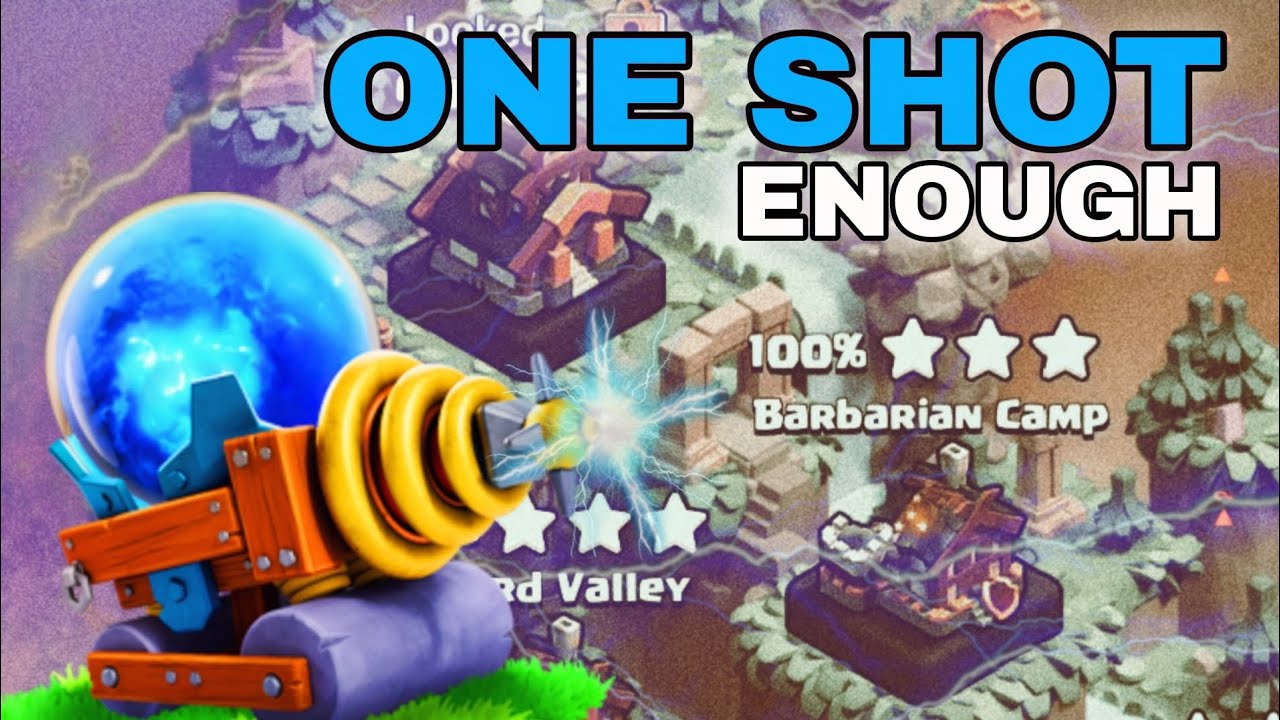 One Shot Is Enough With Mega Sparky - Easy 3 Star in Raid #coc #raid # ...
