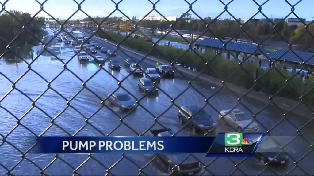 What caused I-80 to flood during Wednesday's storm? - YouTube
