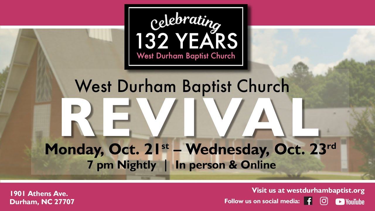 Revival - Tuesday, October 22, 2024 - YouTube