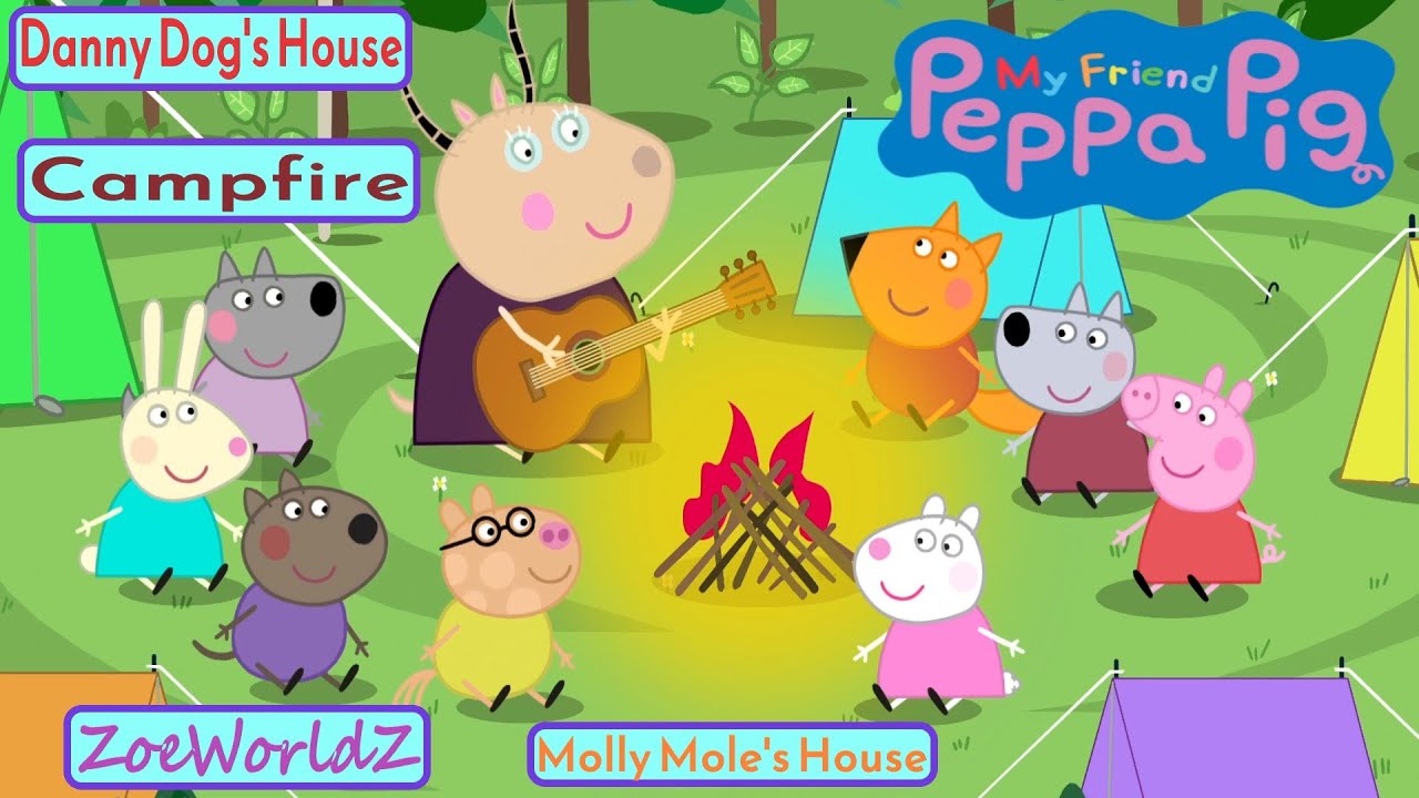 My Friend Peppa Pig - Camping With Peppa pig's friends. - 6 - YouTube