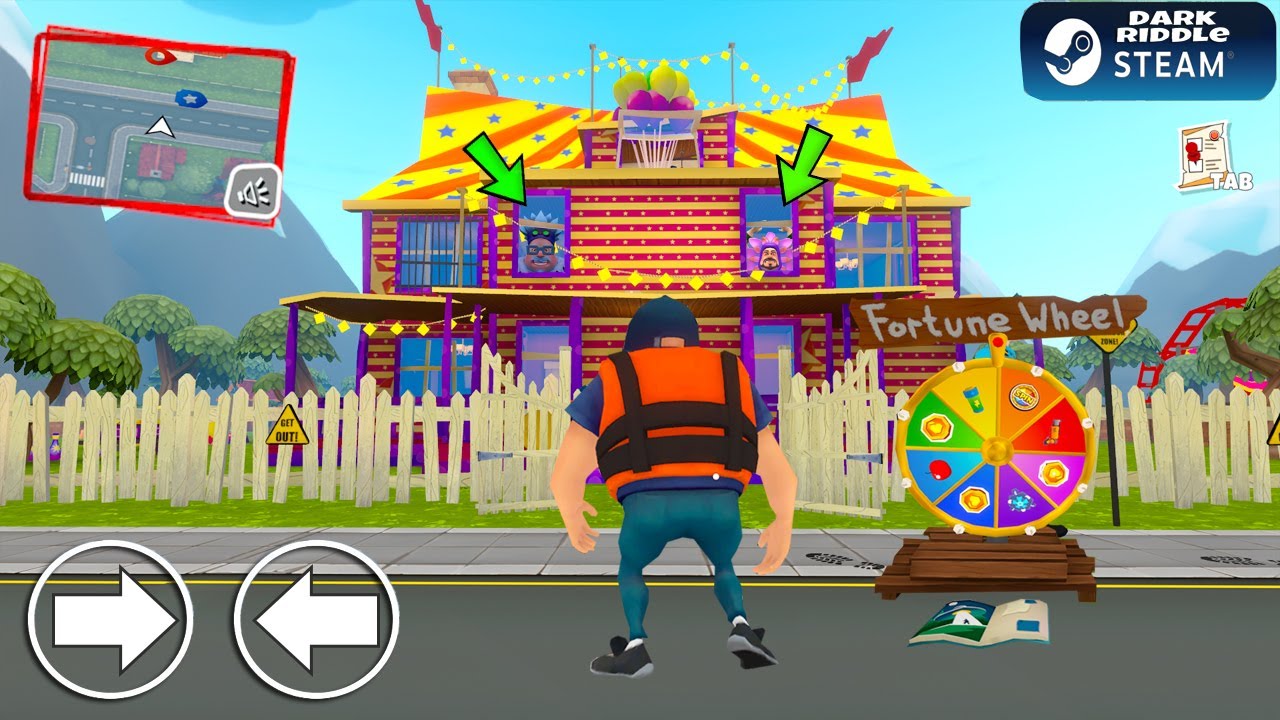 Dark Riddle ; Steam horror version (Skin )Walkthrough Gameplay Part 101 ...