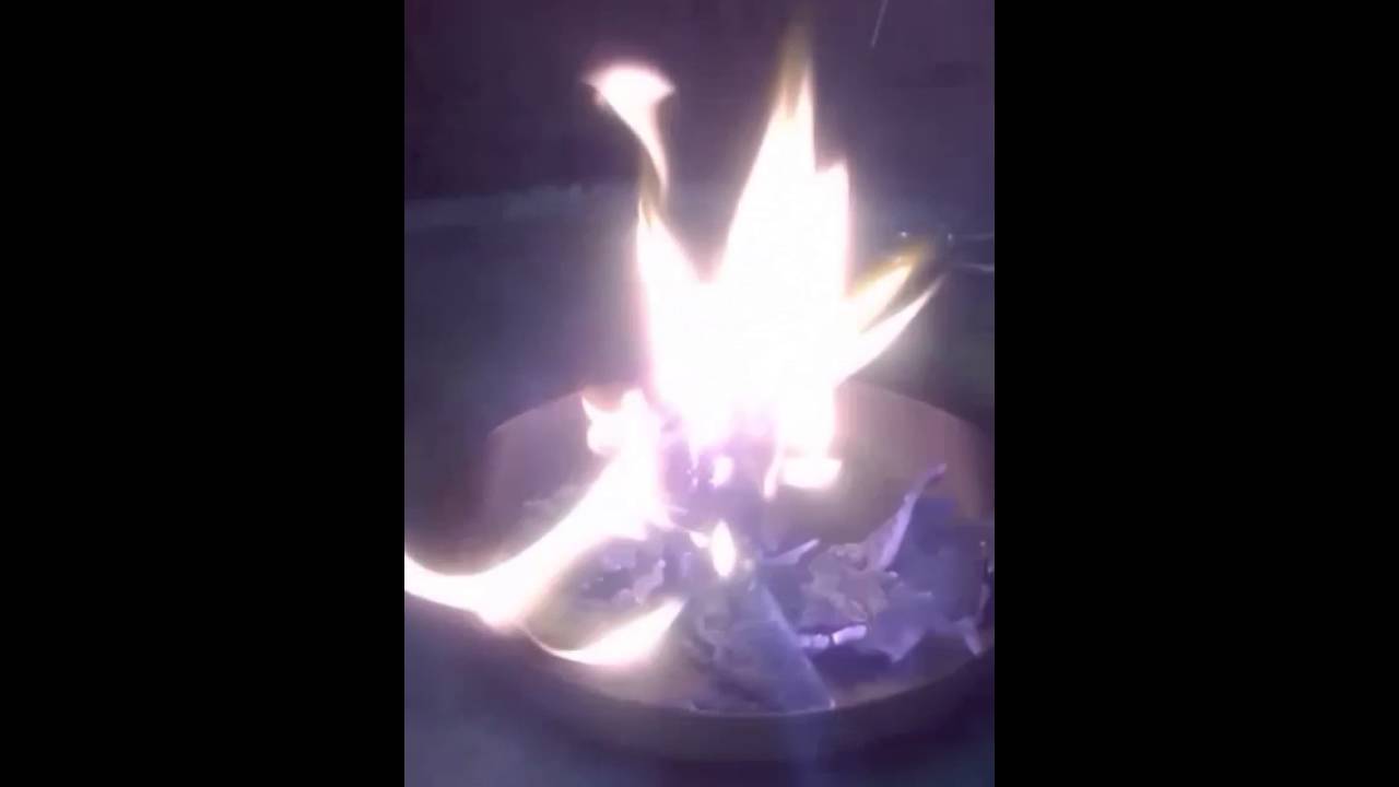 Time-lapse of Burning Coconut Shell - YouTube