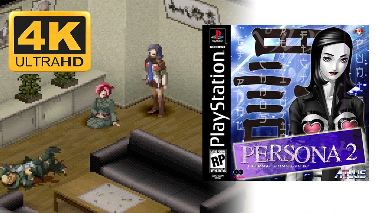 Persona 2 Nostalgic JRPG Gameplay | Atlus Games | Playstation 1 4K [NO ...