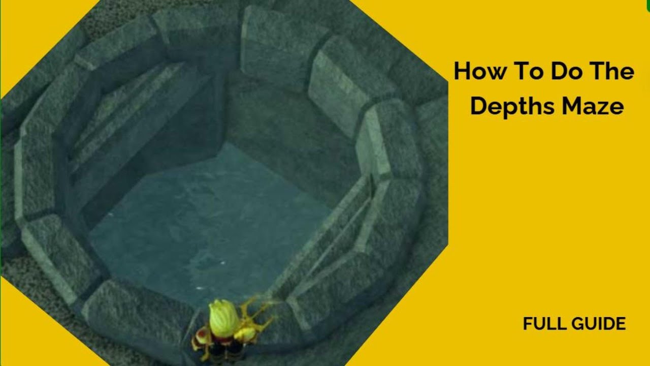 How To Do The Depths Maze In Roblox Fisch - YouTube