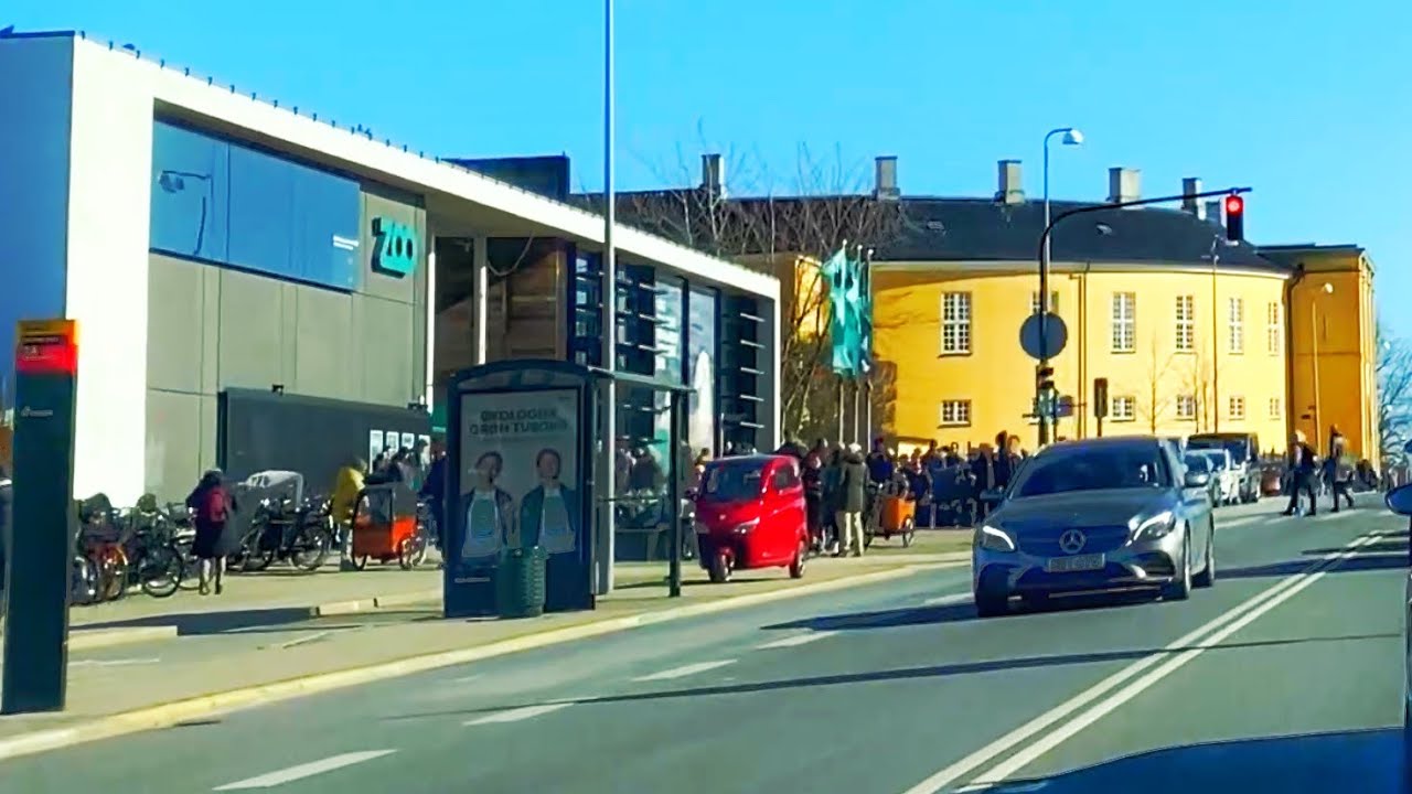 Copenhagen - Frederiksberg - Valby - Denmark cities - Driving In ...