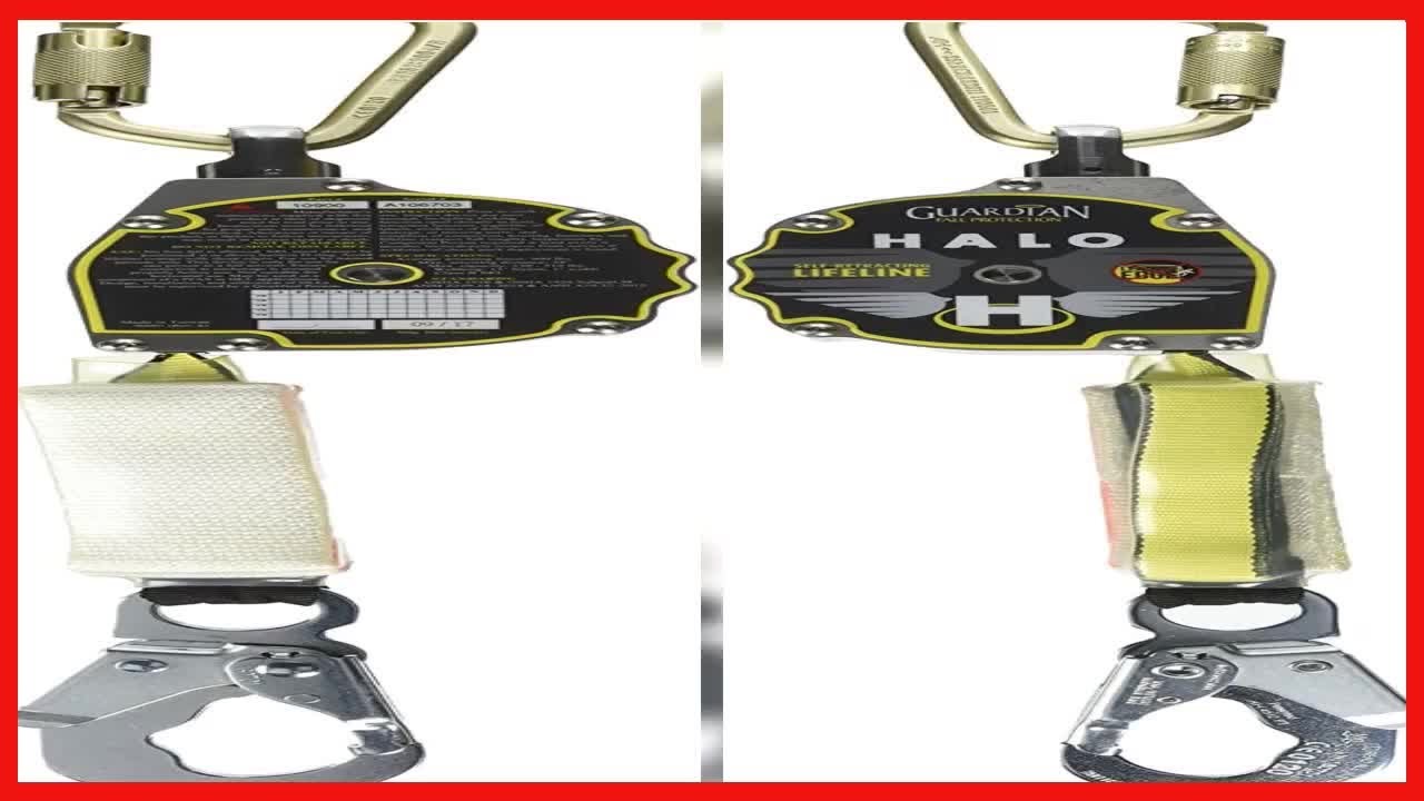 Guardian 10900 Halo Web SRL – 11 ft. Nylon Webbing with Carbineer ...