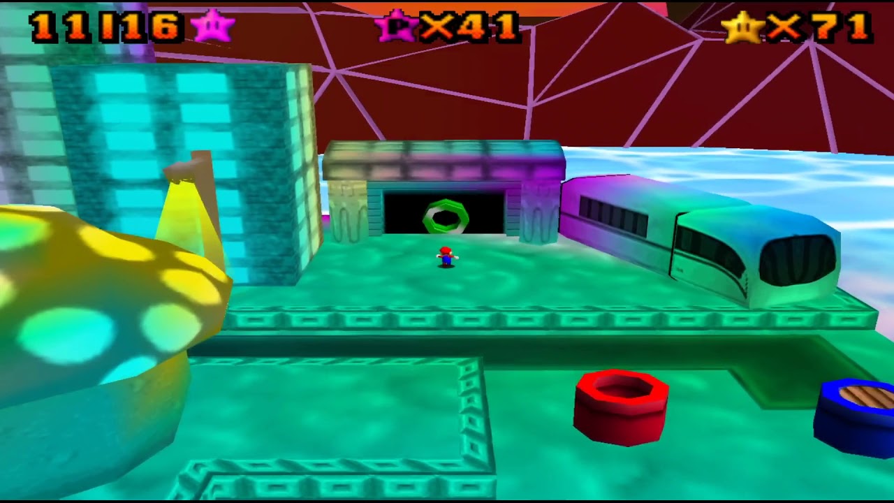 Super Mario 64 Land Part 11: I like trains - YouTube