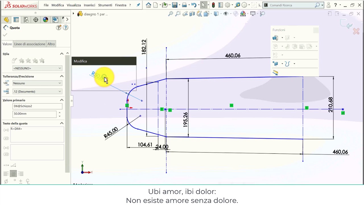 #SolidWorks 55: schizzi 3D :-) DISEGNIAMO INSIEME CON SolidWorks ...