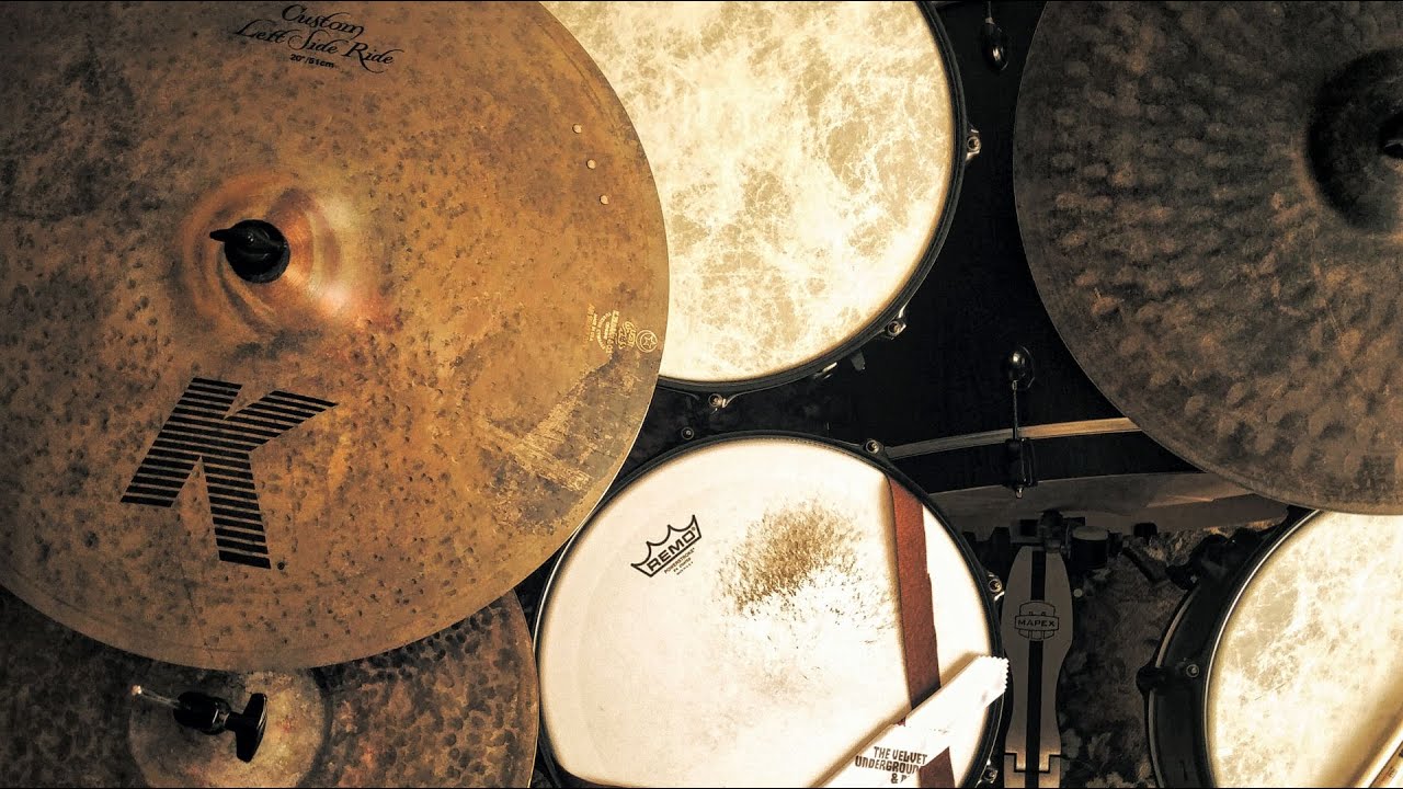 Zildjian 20" K Custom Left Side Ride * 2479g - REVIEW - YouTube