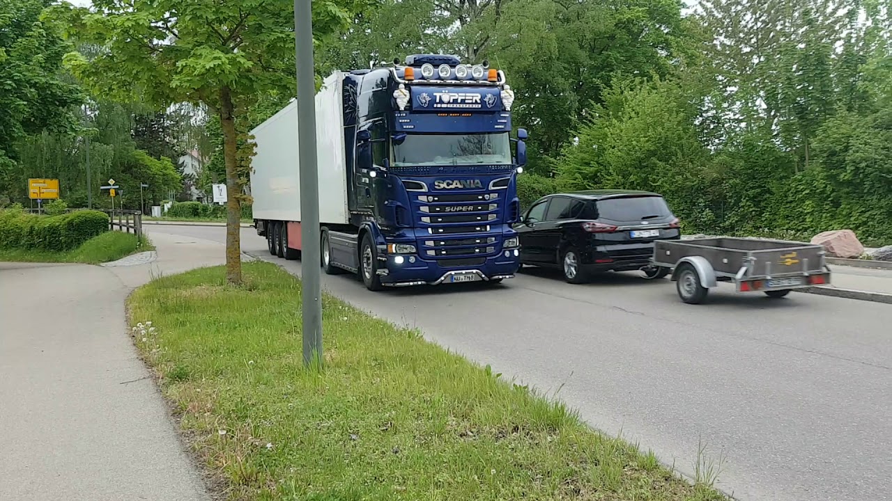 Scania R800 Super Firma Töpfer - YouTube