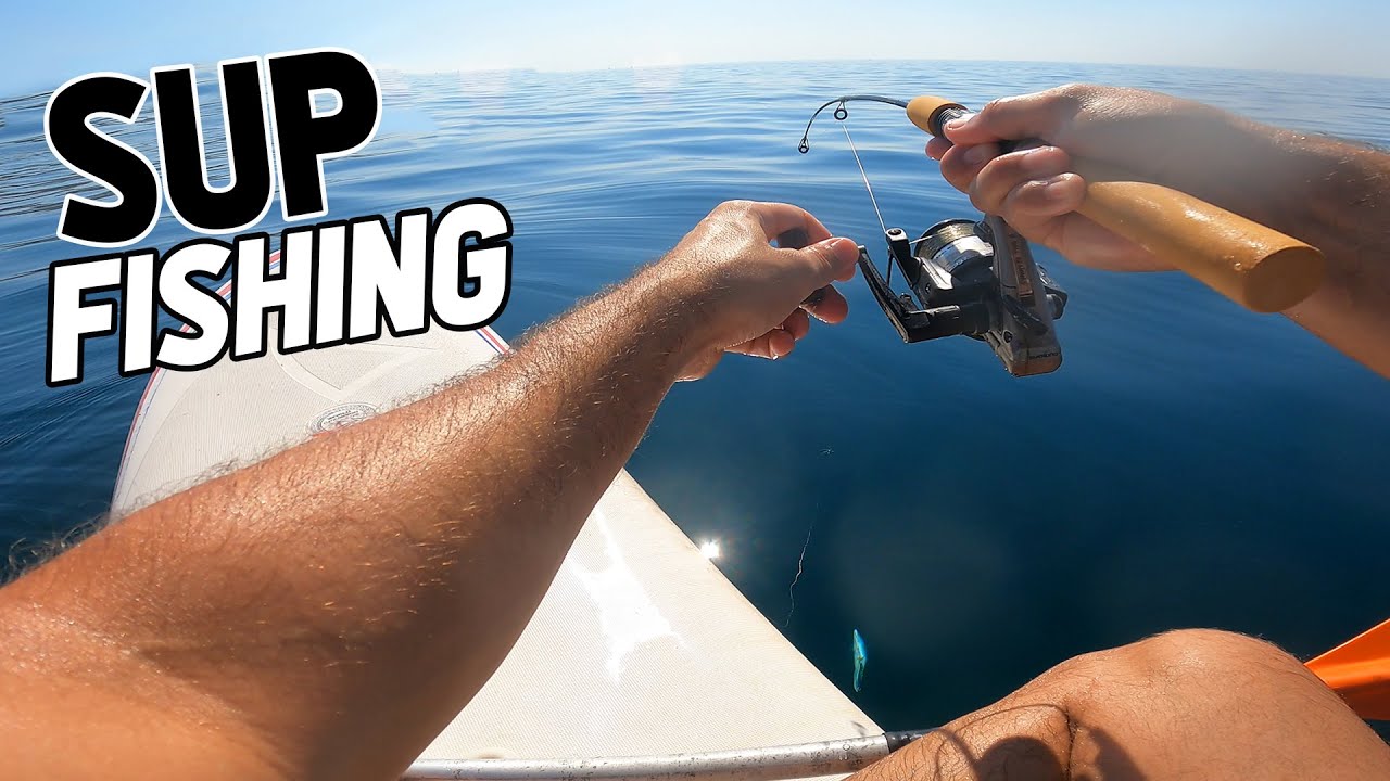 PESCA DE PADDLE BOARD - Jigging - YouTube