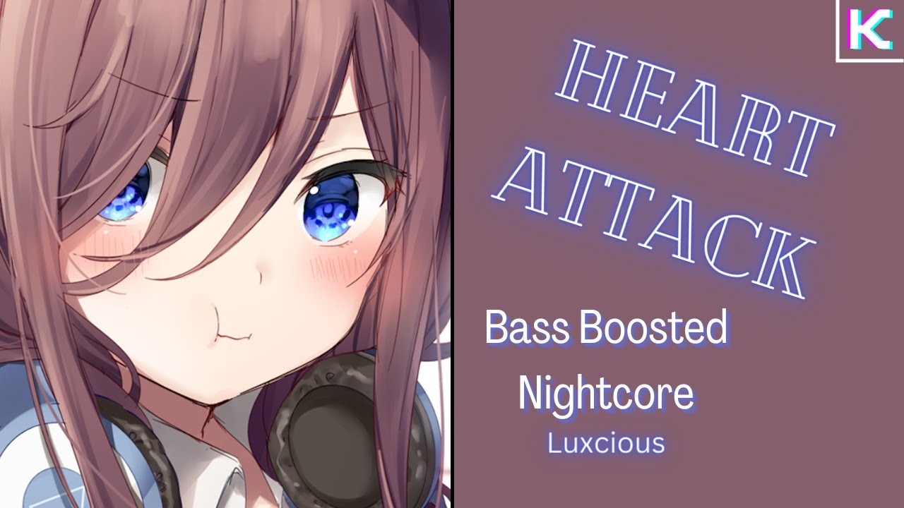 Nightcore - Heart Attack [BASS BOOSTED] - YouTube