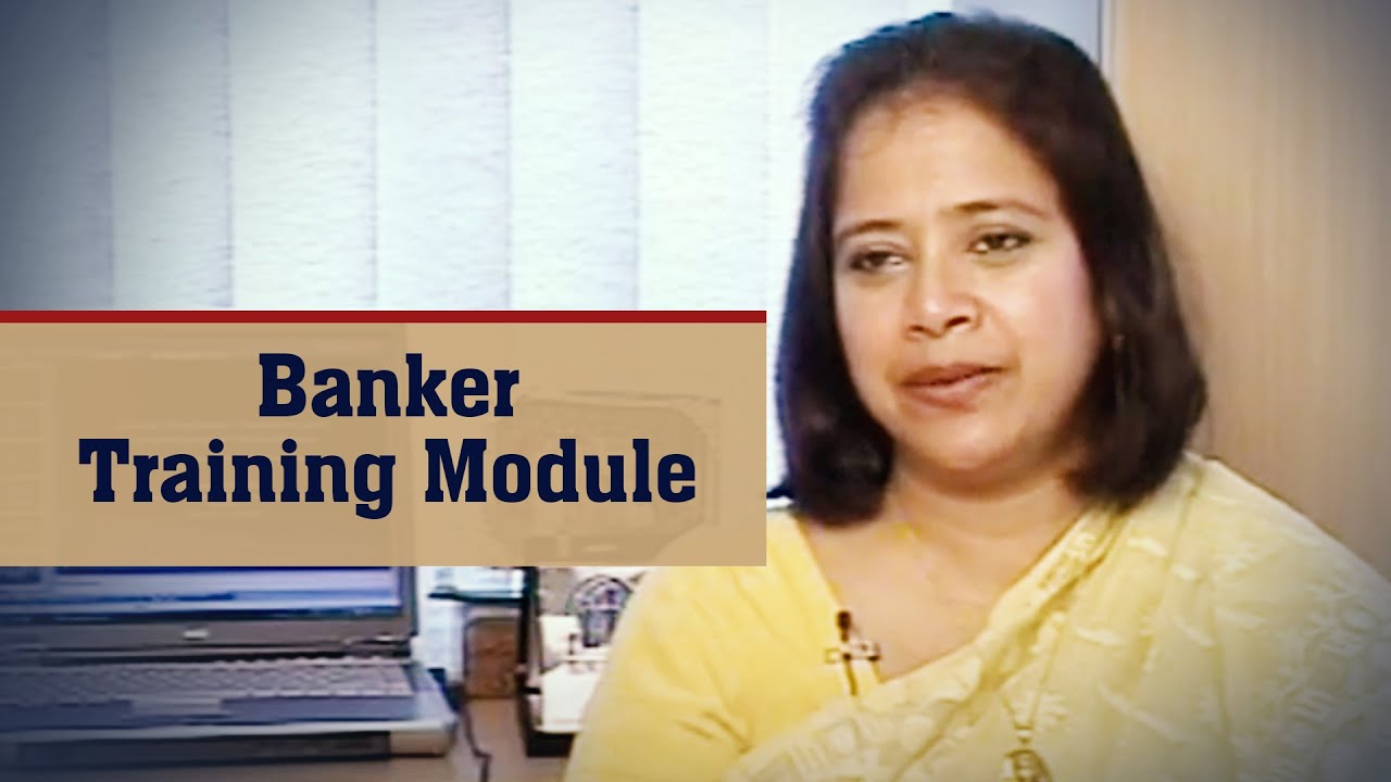 Banker Training Module - YouTube