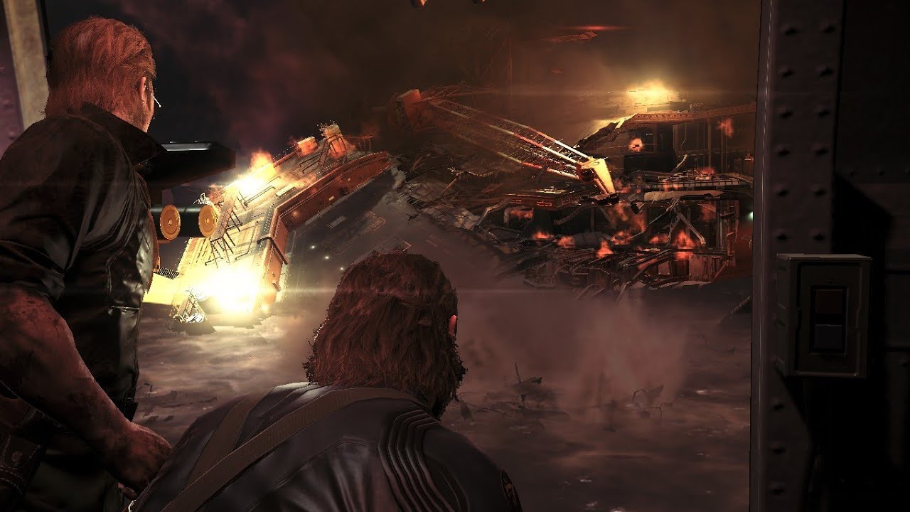 Cipher atacando a la Mother Base || Metal Gear Solid 5 The Ground ...