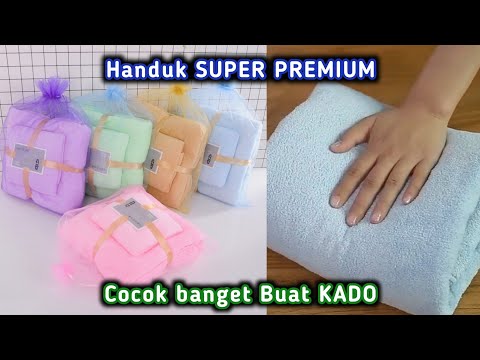 Handuk Super Premium (Harga Ramah Kantong) Dapat 2 Pcs