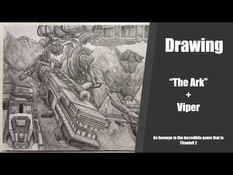 Drawing - Viper + “The Ark” From Titanfall 2 - YouTube