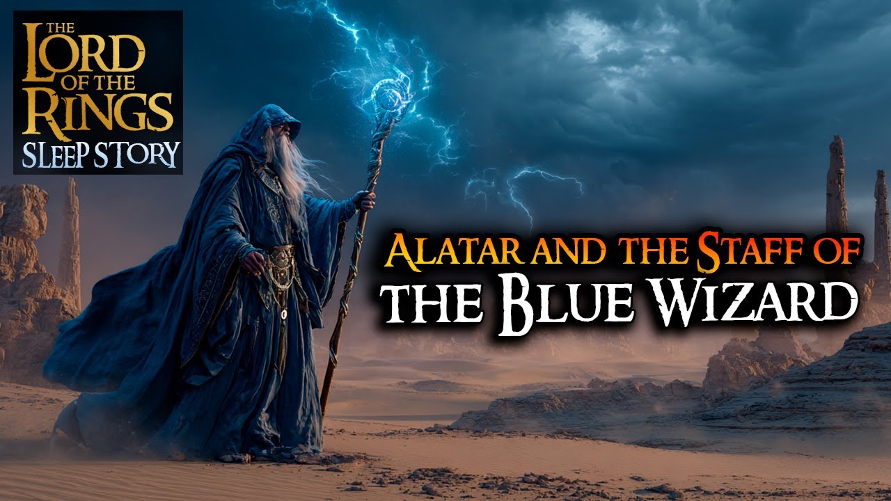 Alatar and the Staff of the Blue Wizard | MIDDLE-EARTH ASMR Bedtime ...