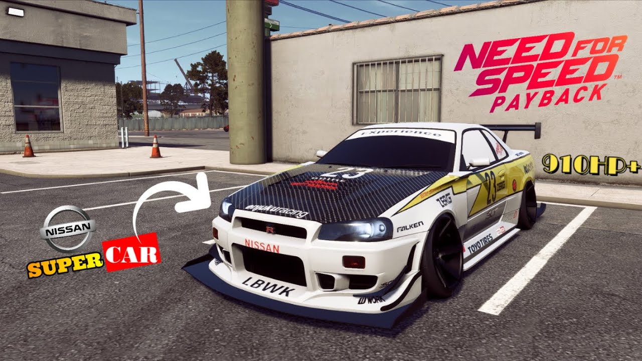 NFS | 910BHP+ NISSAN SKYLINE GT-R R34 ( Supercar #1 ) TUNER CAR #26 ...