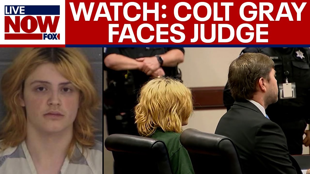 WATCH FULL: School shooting suspect, Colt Gray first court appearance ...