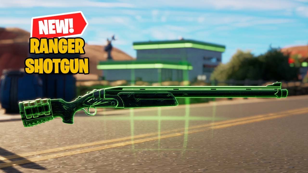 NEW Ranger Shotgun in Fortnite! - YouTube