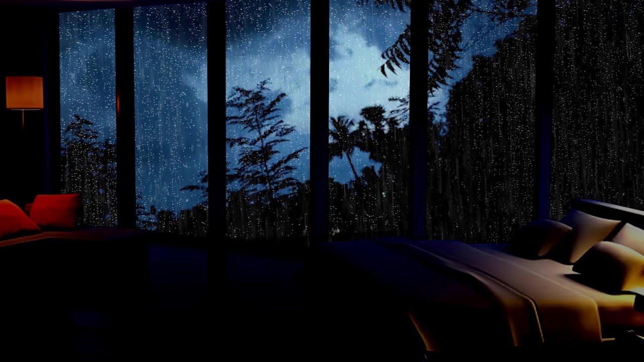 Good Night Rain Music - Enter Deep Sleep, Heal Stress, Anxiety - Rain ...