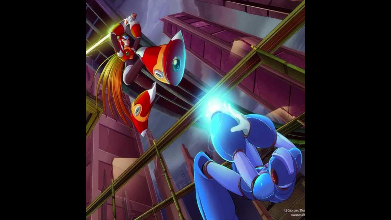 Mega Man X5 X Vs Zero Rock ReMix - YouTube