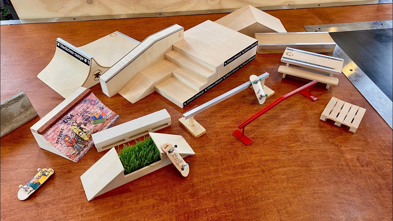 The Best FINGERBOARD Obstacles For BEGINNERS!! - YouTube