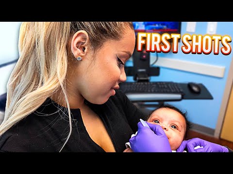 BABY KK Gets her First Shots - YouTube