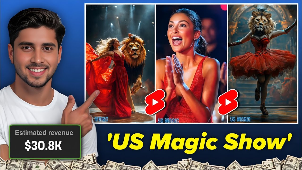 Make $30K/Month with America Got Talent Magic Show AI Videos & Go Viral ...
