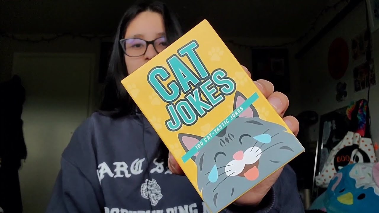 ASMR - 100 Cat Jokes to Cheer You Up - YouTube