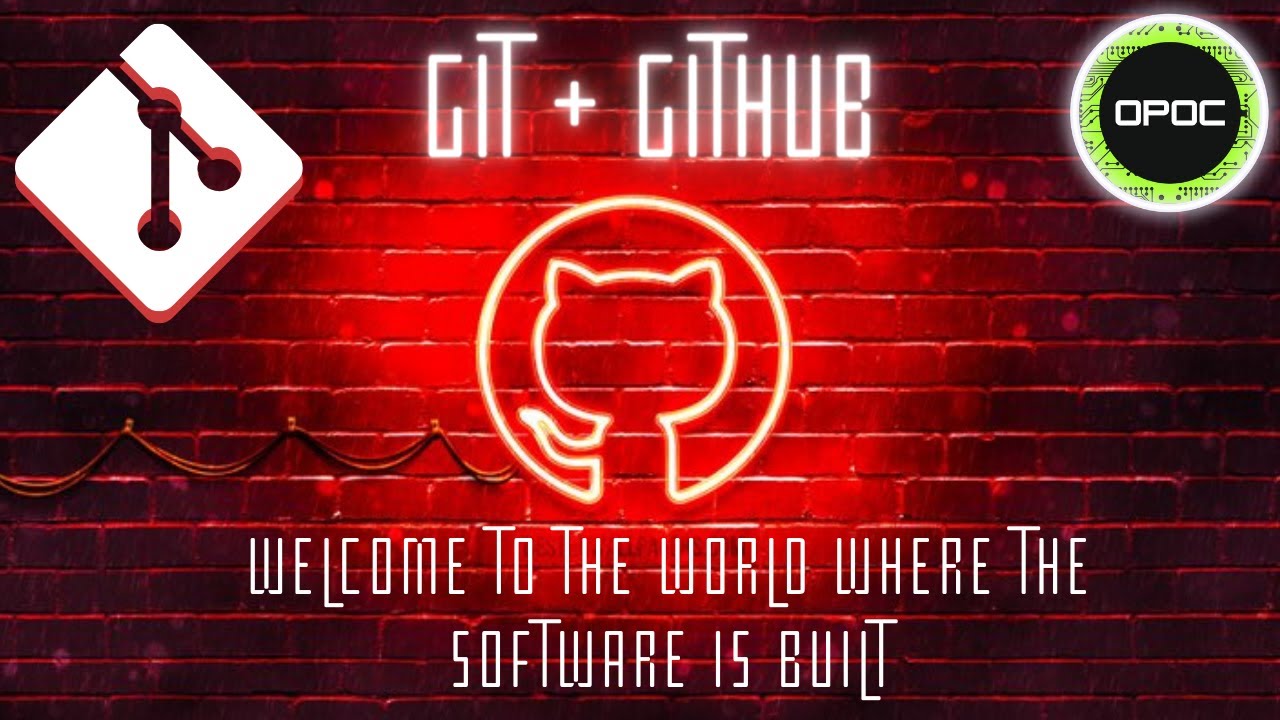 Git/Github Session | OPOC Community - YouTube
