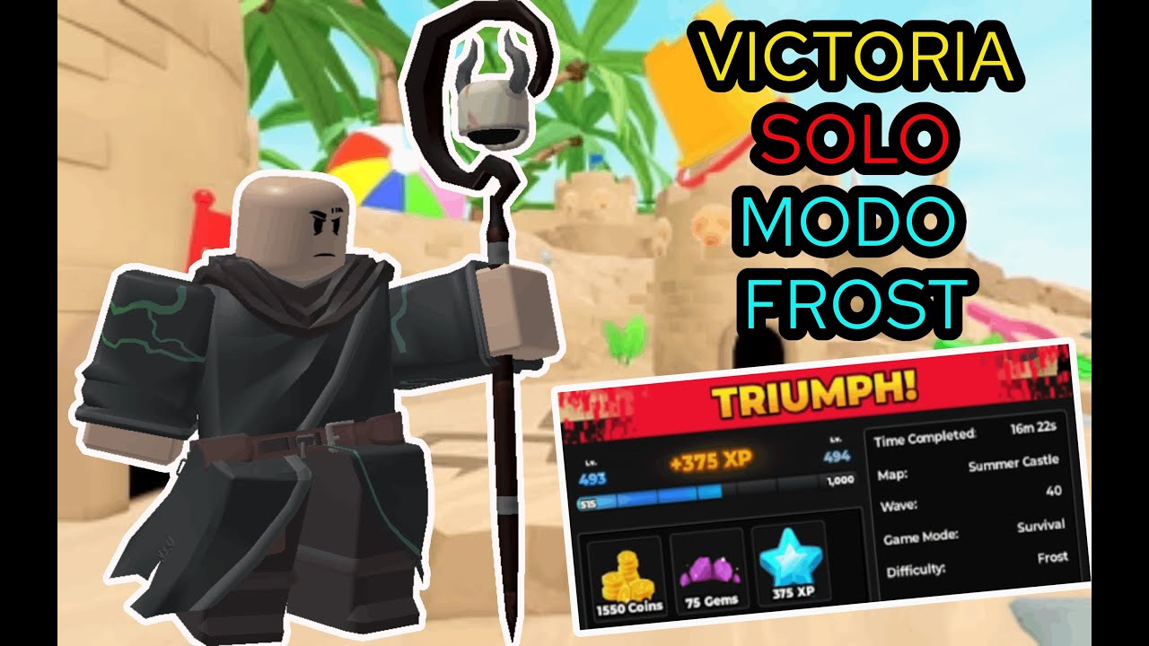 SOLO Frost Mode Victoria Con Nigromante + Guía Completa | TDS - YouTube