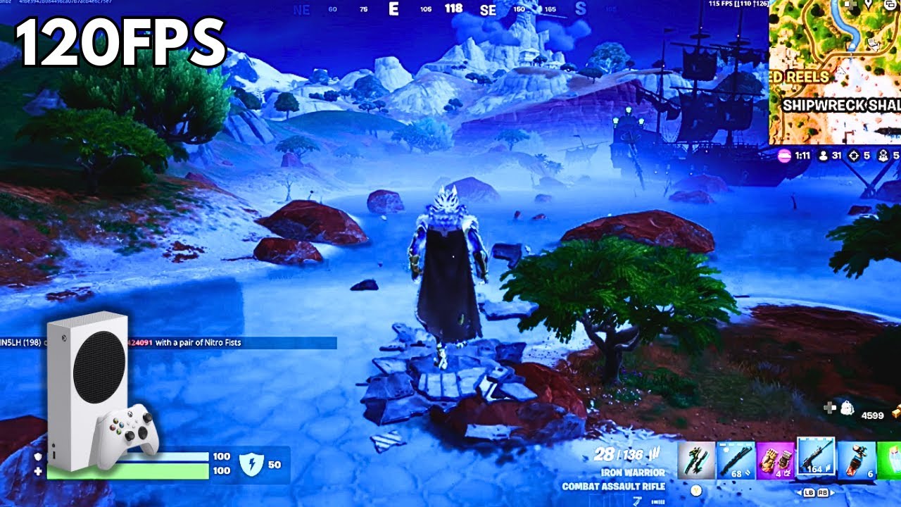 Xbox Series S - Fortnite Chapter 5 Season 3 | 1080p 120FPS - YouTube